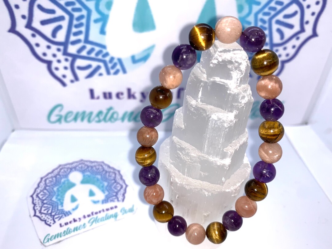 Weight Loss triple gemstones Bracelet – Boost Metabolism Reduce ...