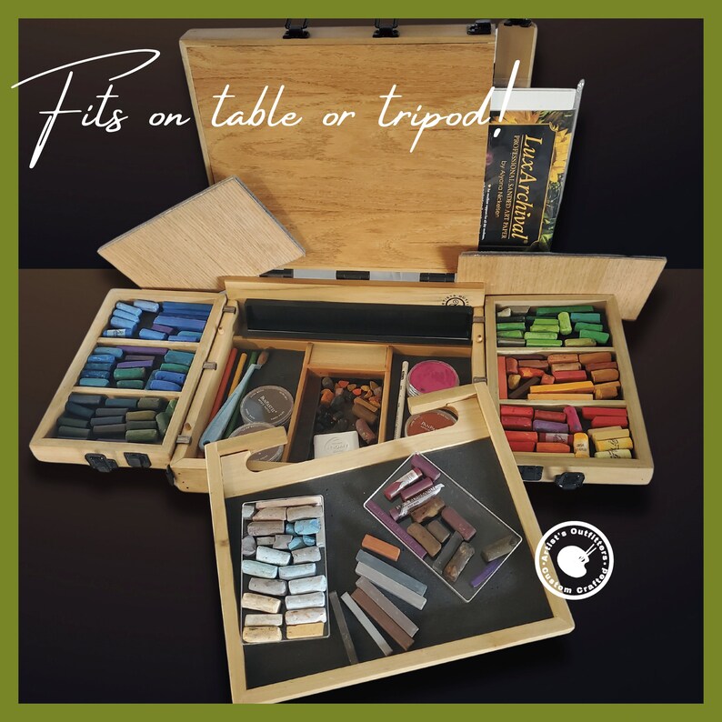 Artists' Pastel Box Pochade Box for Plein Air or Studio. - Etsy