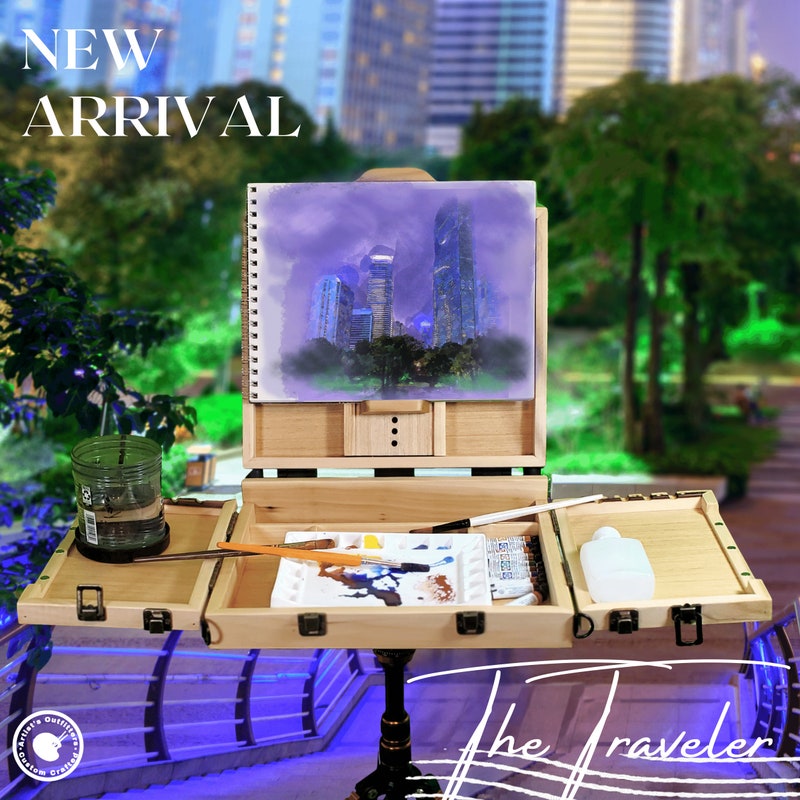 Watercolor Paint Box - Etsy