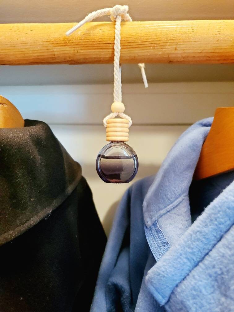 Scent Diffuser. Elegant Round Glass Bottle Scent Car Diffuser. Small ...