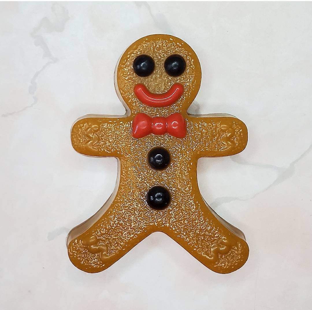 Gingerbread Man Soap. Holiday Soap. Decorative Gingerbread Man Shaped ...