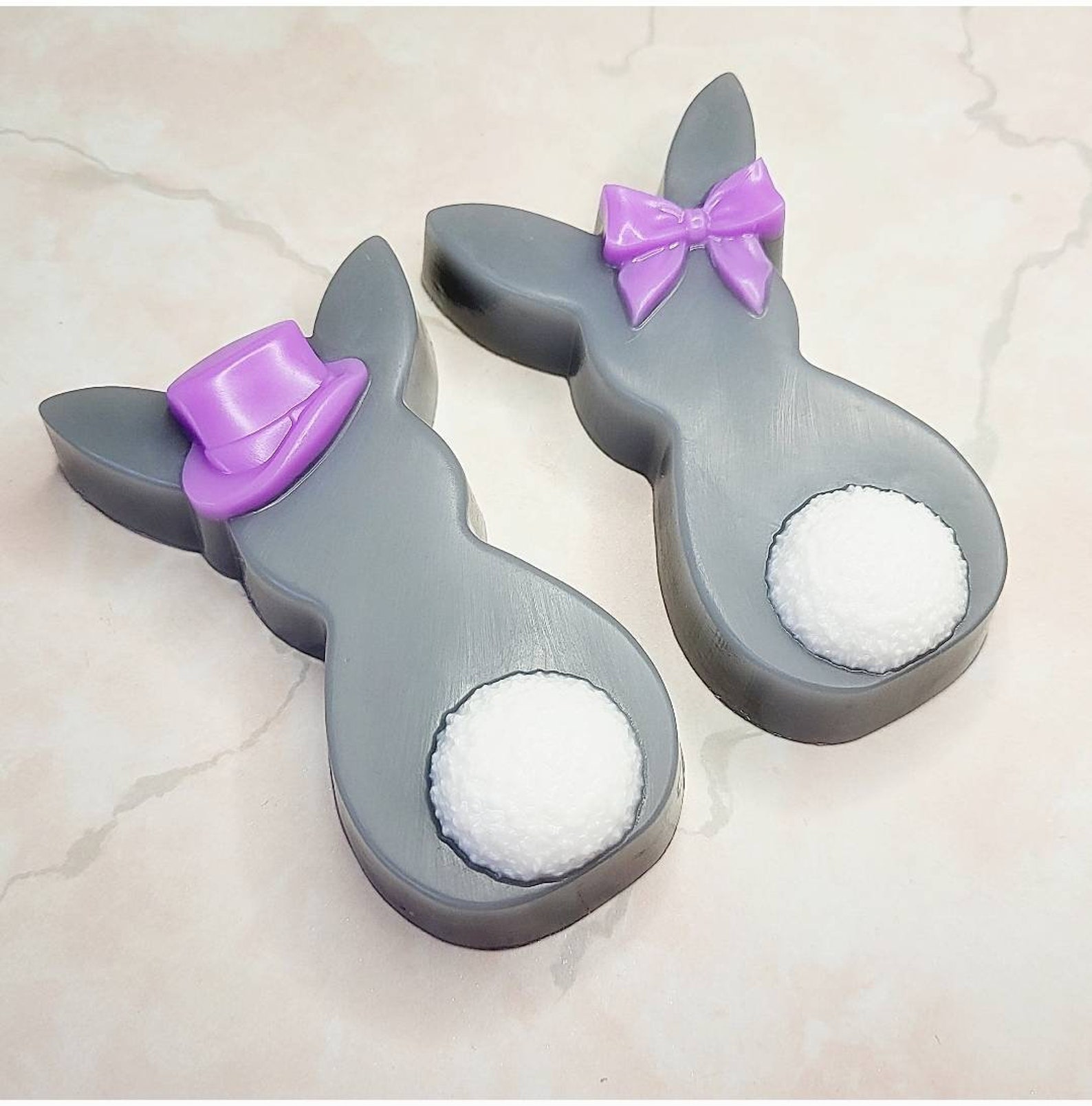 Bunny Soap Set. His and Hers Soap Set. Rabbit Shaped Soap. Souvenir ...
