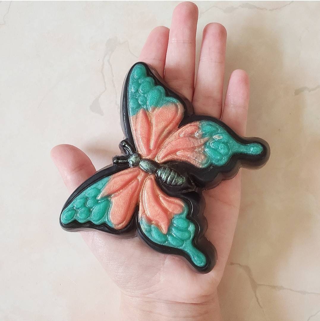 Butterfly Soap. Decorative Butterfly Shaped Soap. Souvenir Soap. Vegan ...