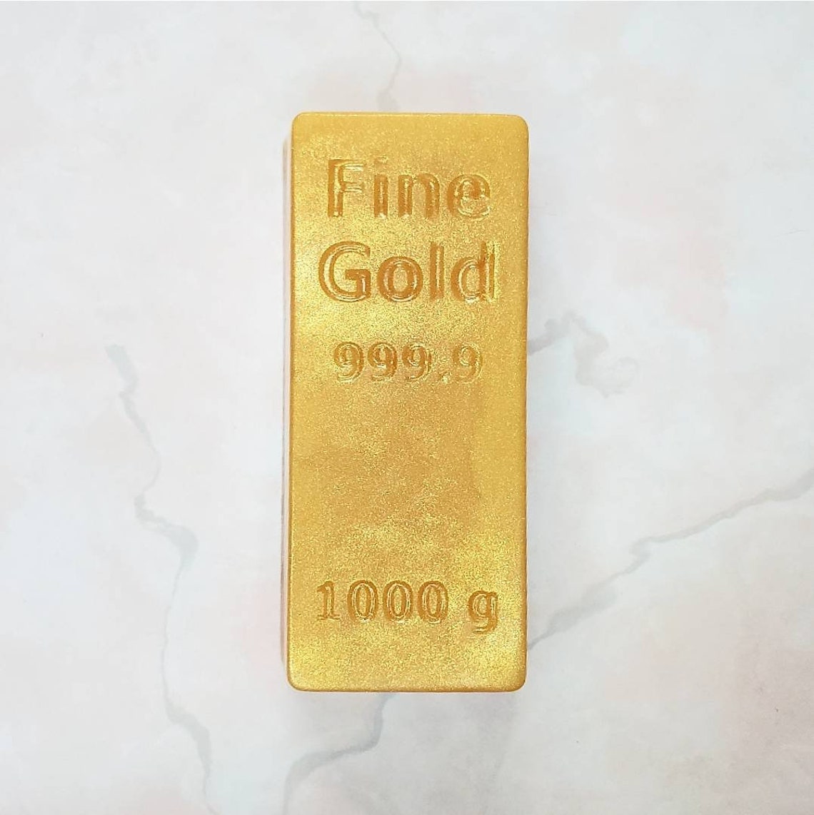 Gold Bar Soap. Decorative Gold Bar Shaped Soap. Souvenir Soap ...