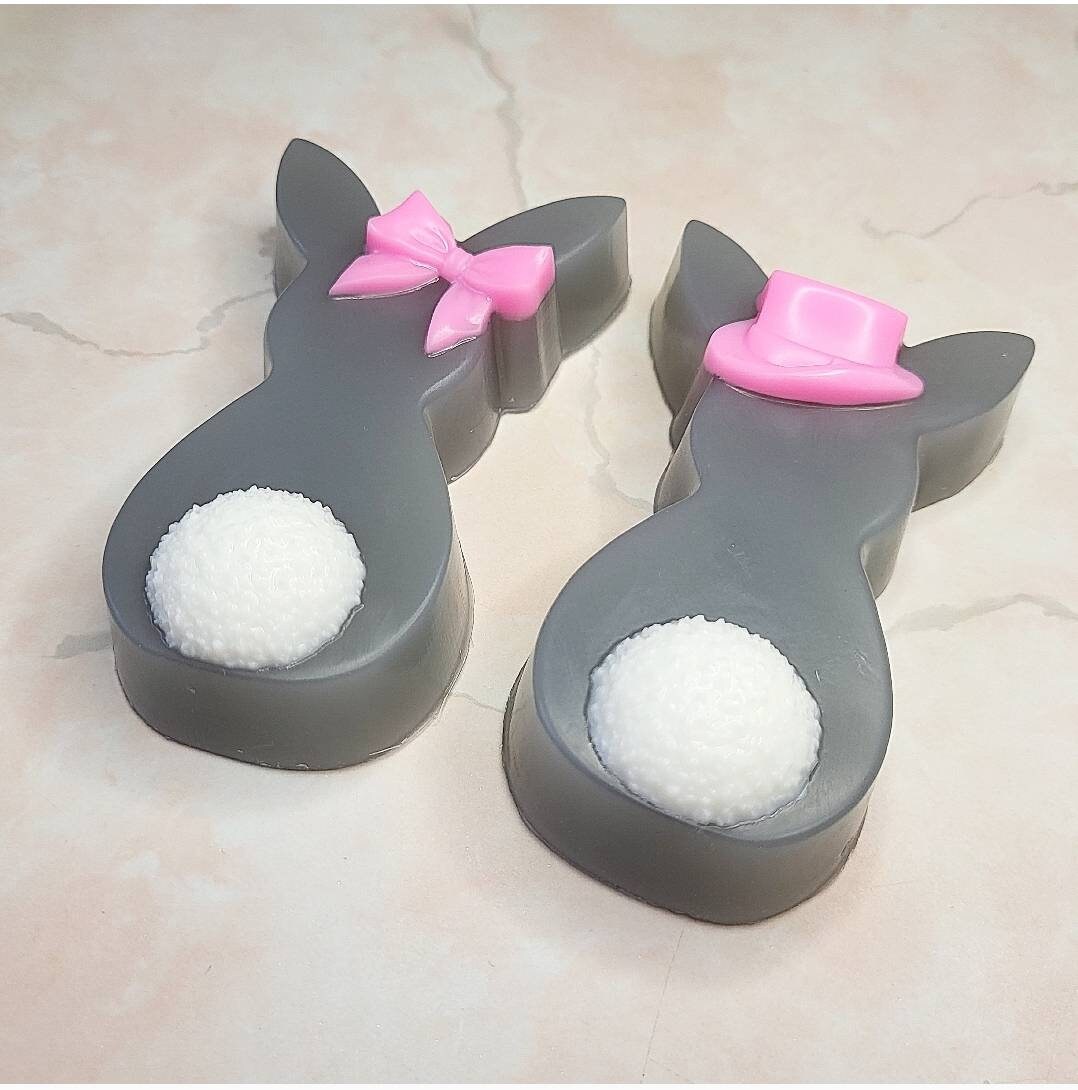 Bunny Soap Set. His and Hers Soap Set. Rabbit Shaped Soap. Souvenir ...