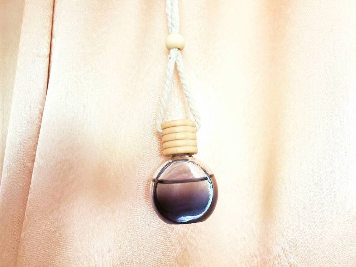 Scent Diffuser. Elegant Round Glass Bottle Scent Car Diffuser. Small ...