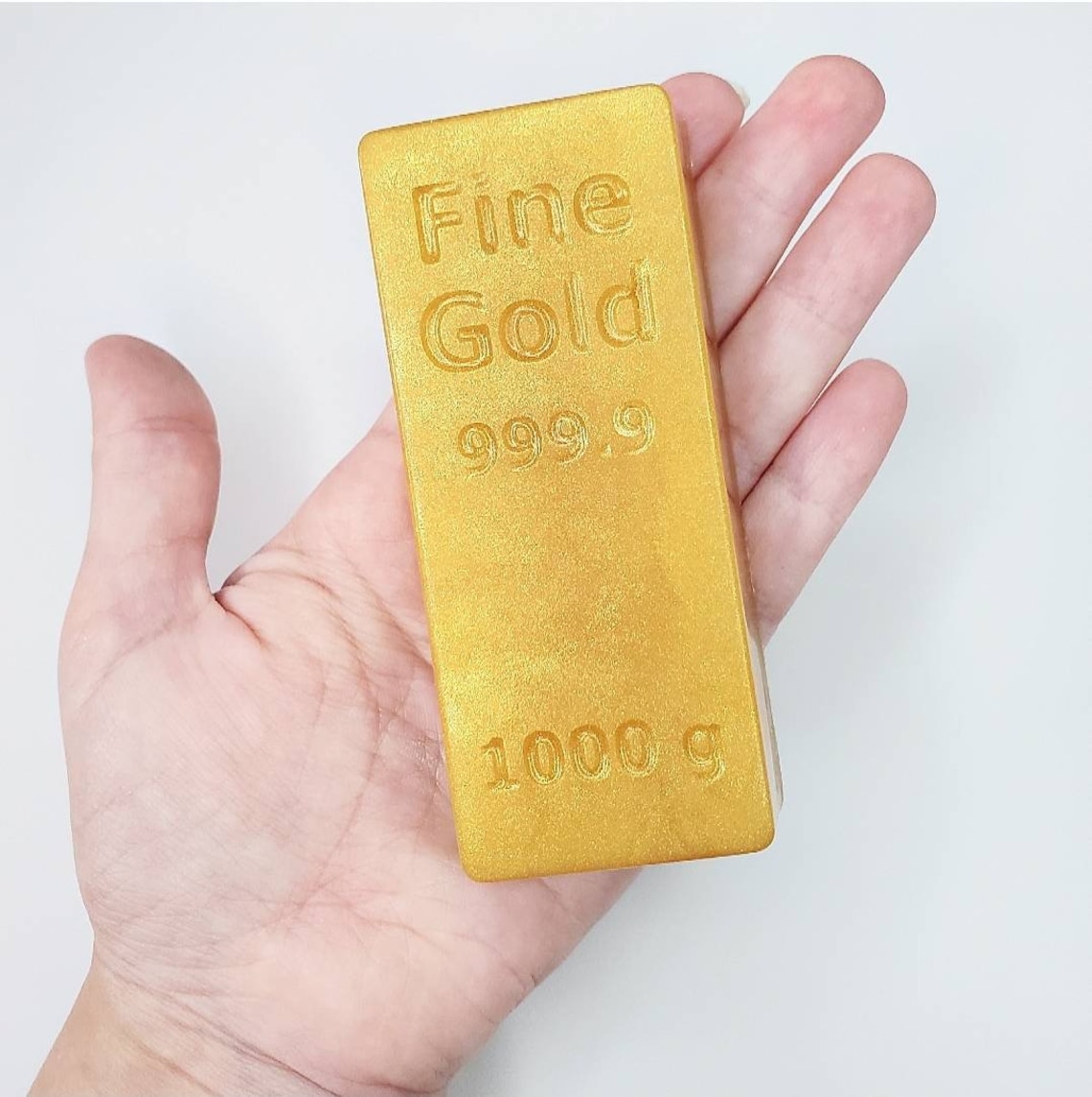 Gold Bar Soap. Decorative Gold Bar Shaped Soap. Souvenir Soap ...