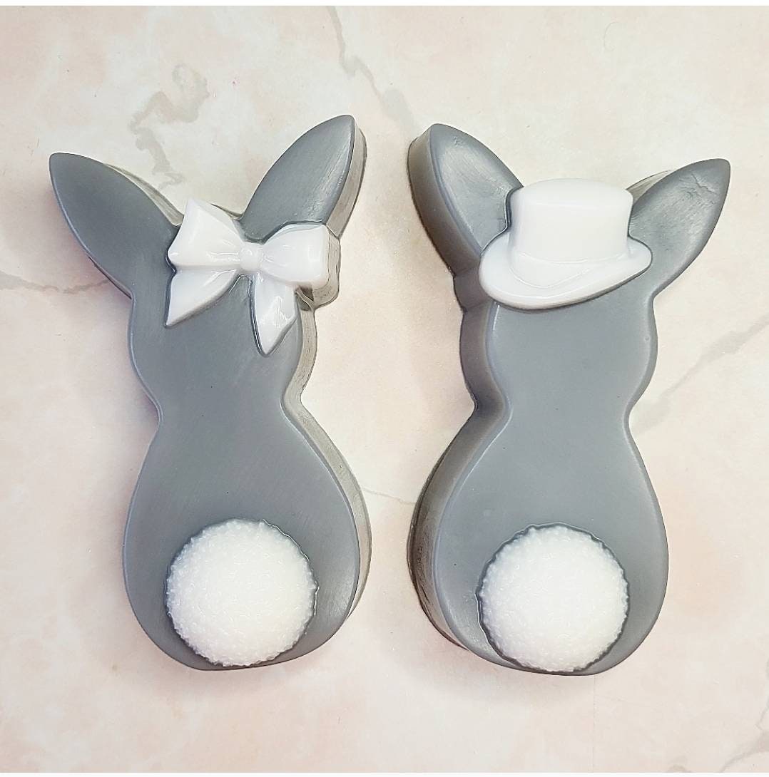 Bunny Soap Set. His and Hers Soap Set. Rabbit Shaped Soap. Souvenir ...