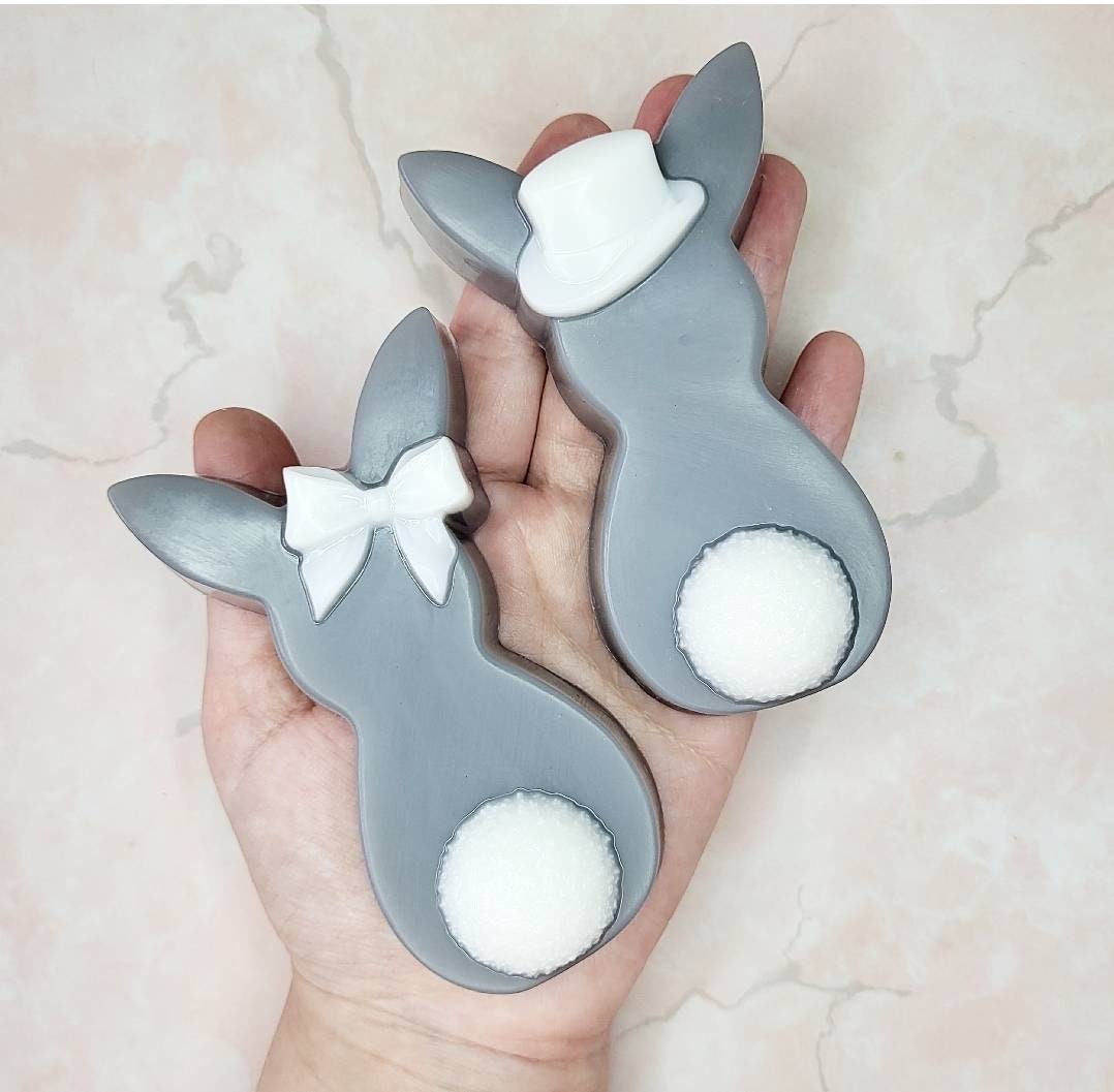 Bunny Soap Set. His and Hers Soap Set. Rabbit Shaped Soap. Souvenir ...