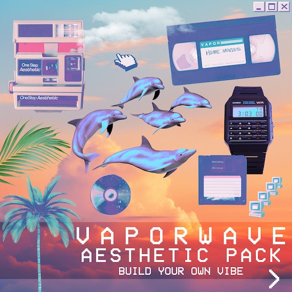 Vaporwave 90s Aesthetic
