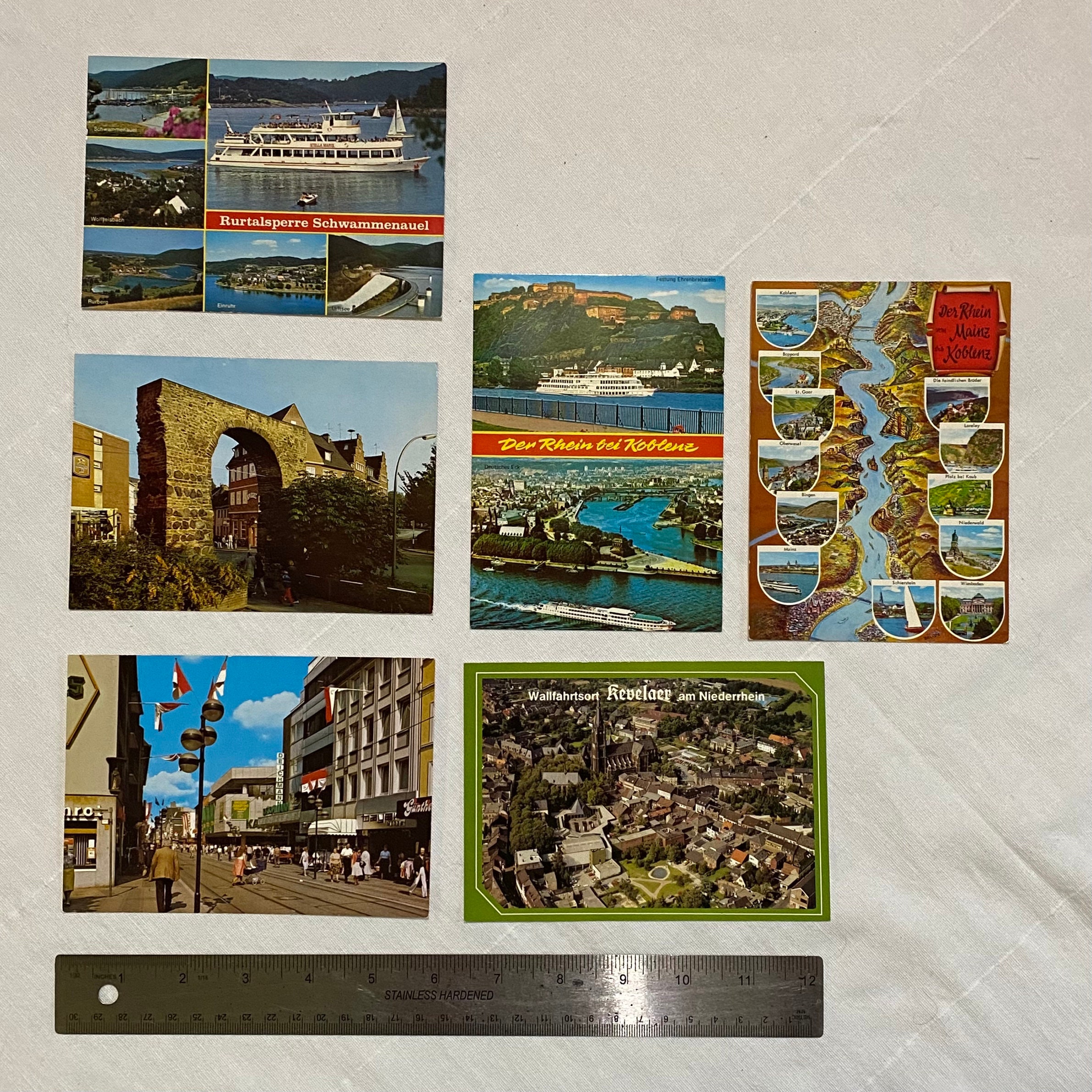 45 Vintage German Postcards Assorted Scenes From 1970's-80's Germany ...