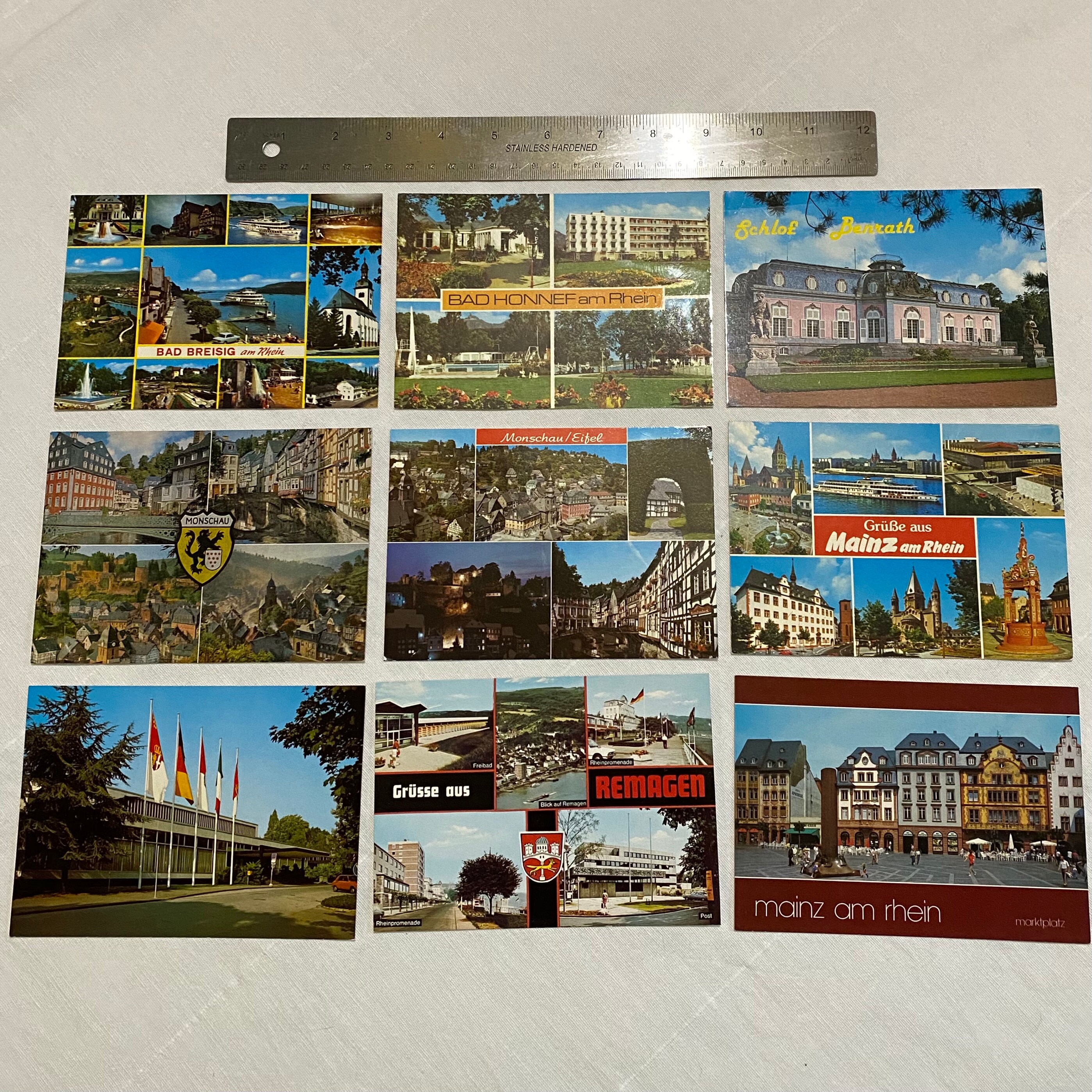 45 Vintage German Postcards Assorted Scenes From 1970's-80's Germany ...