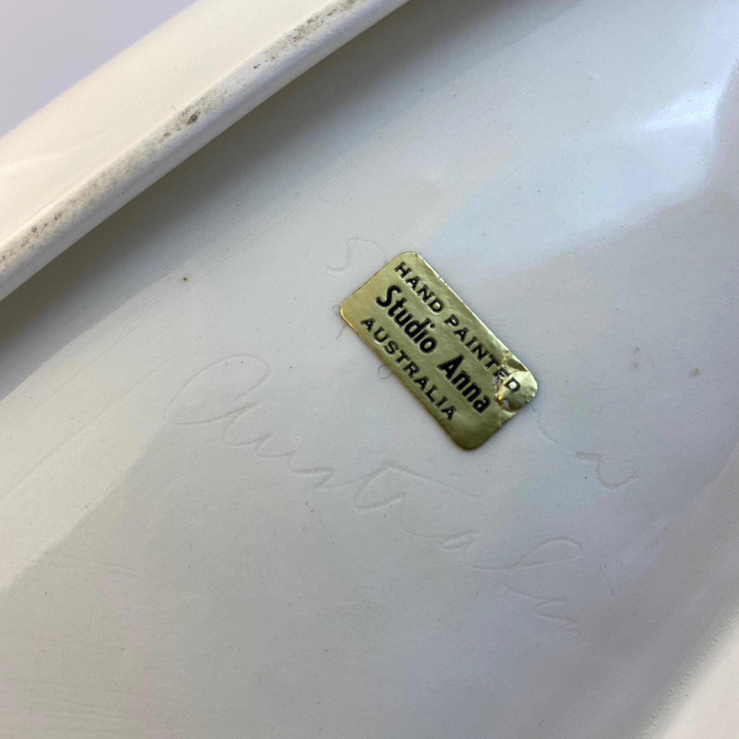 Studio Anna Australia Mid-century Hand-painted Candy Dish / - Etsy