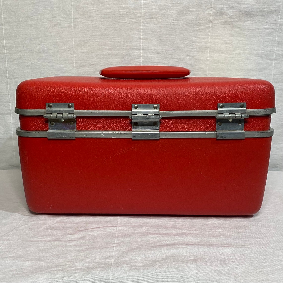 Retro Samsonite Silhouette Train Case Bright Red - Etsy Canada