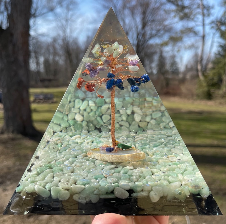 Large Resin Pyramid | Etsy