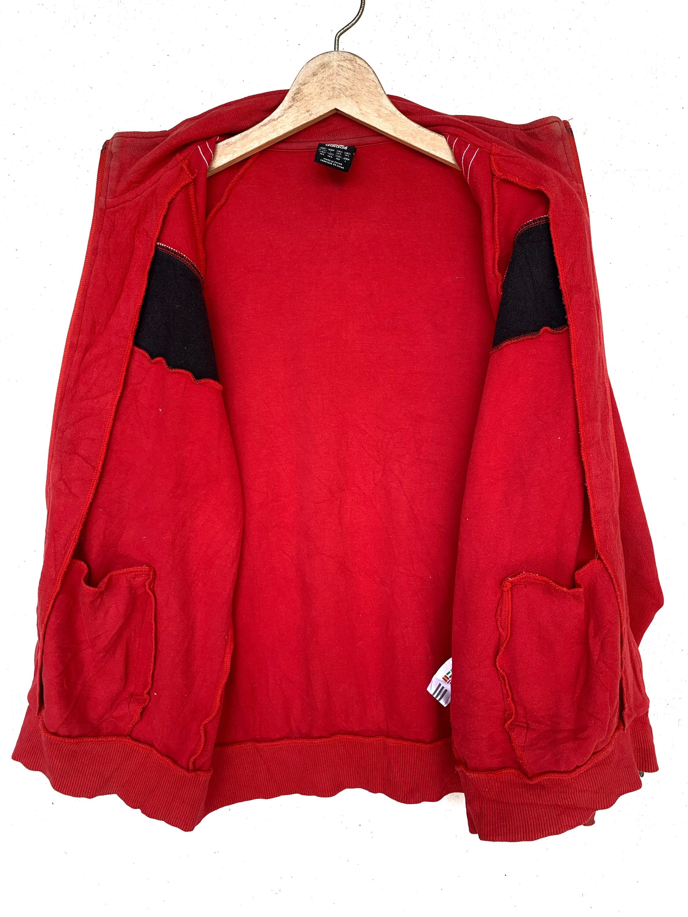 Vintage Adidas X Liverpool Zipper Sweather - Etsy