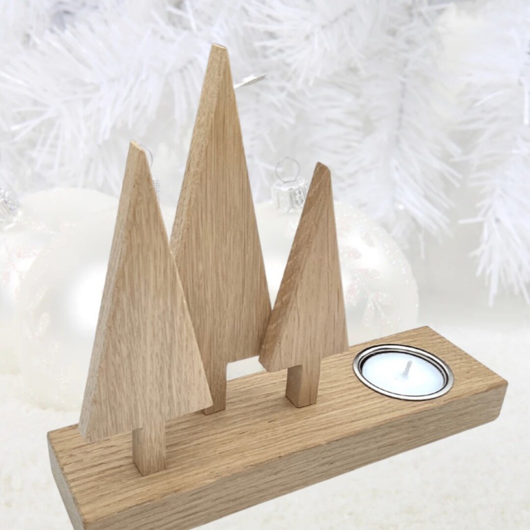 Christmas Tree Candle Holder Christmas Tree Ornament Freestanding ...