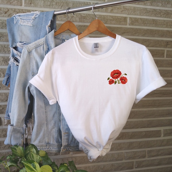 Memorial Day Poppy Shirt - Etsy