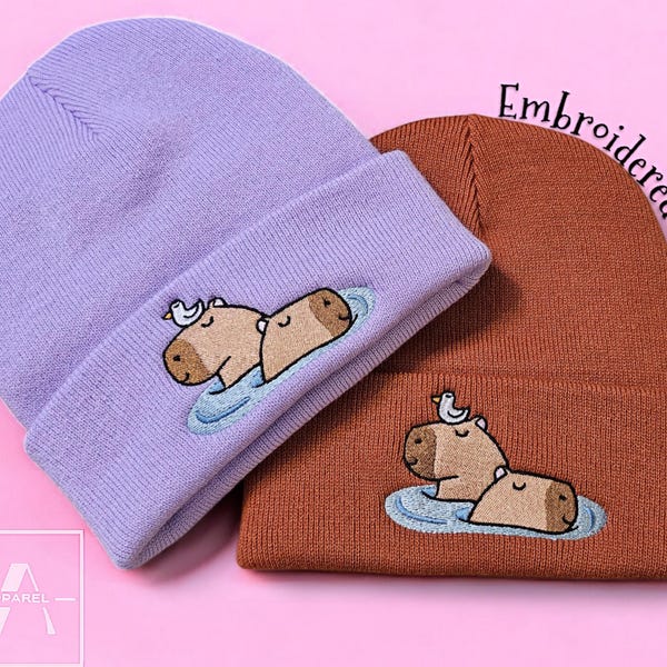 Gorro de capibara - Etsy México
