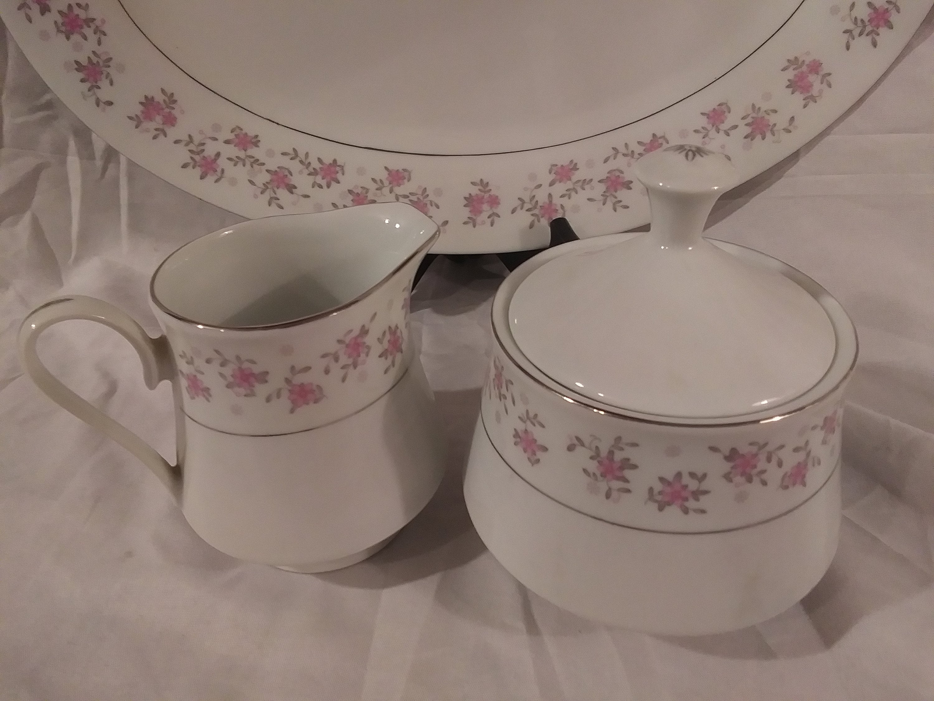 Vintage Dinnerware Set Fine China Rose - Etsy