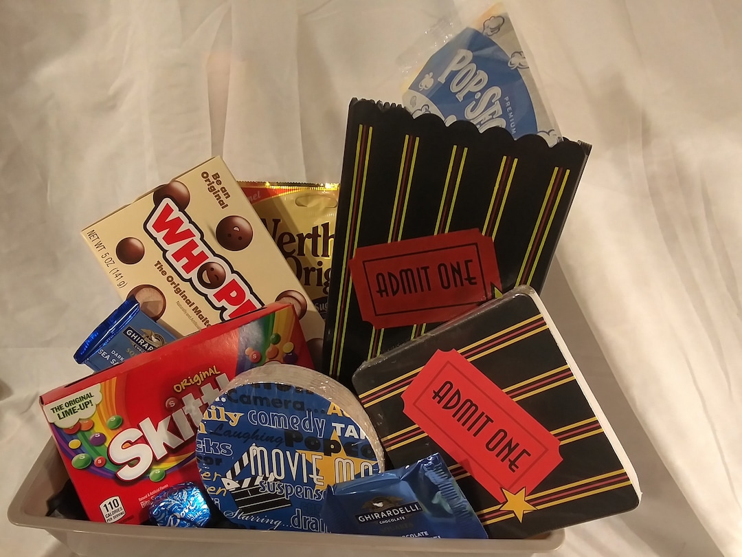 Movie Night Gift Box Theater Gift Box Teen Gift Box - Etsy