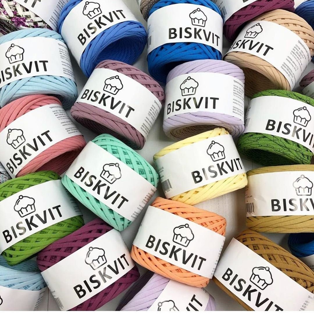 Biskvit filato tessile lana 100% cotone filato T-shirt Jersey - Etsy Italia