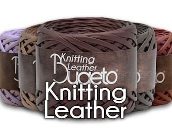 Leather Yarn - Etsy