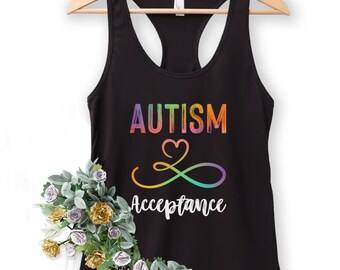 Autism Acceptance Tank - Etsy
