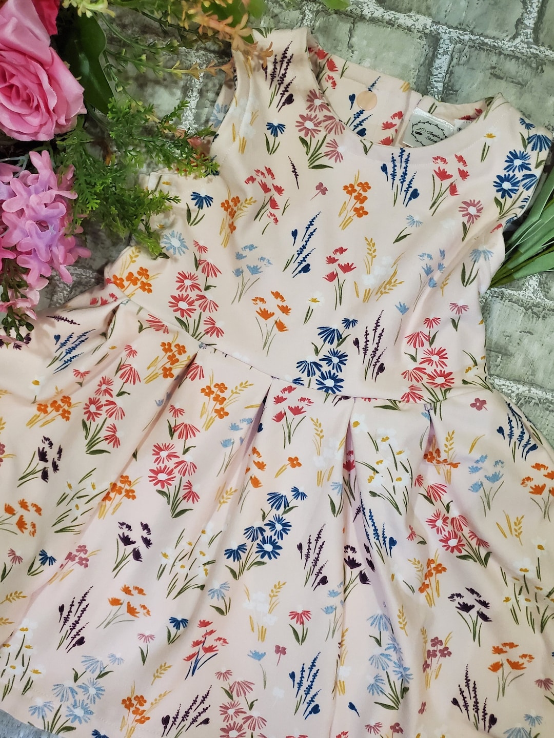 Blooming Flowers Dress - Etsy