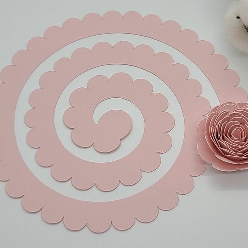 20pcs Pre-cut Paper Flowers Unrolled Paper Flowers Paper - Etsy