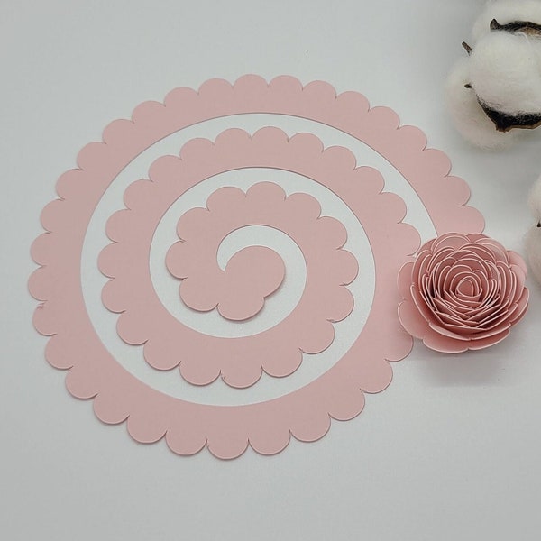 Pre Cut Paper Flowers - Etsy