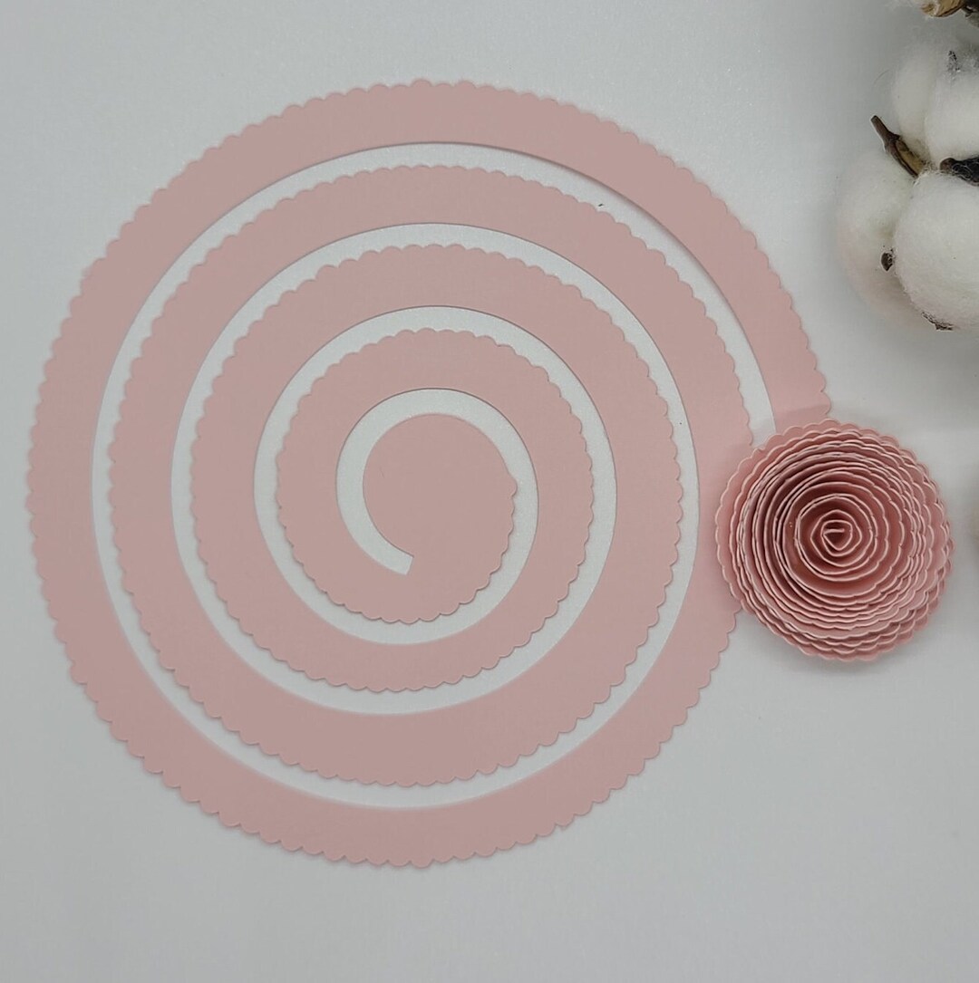 20pcs Pre-cut Paper Flowers, Unrolled Paper Flowers Paper Roses for DIY ...