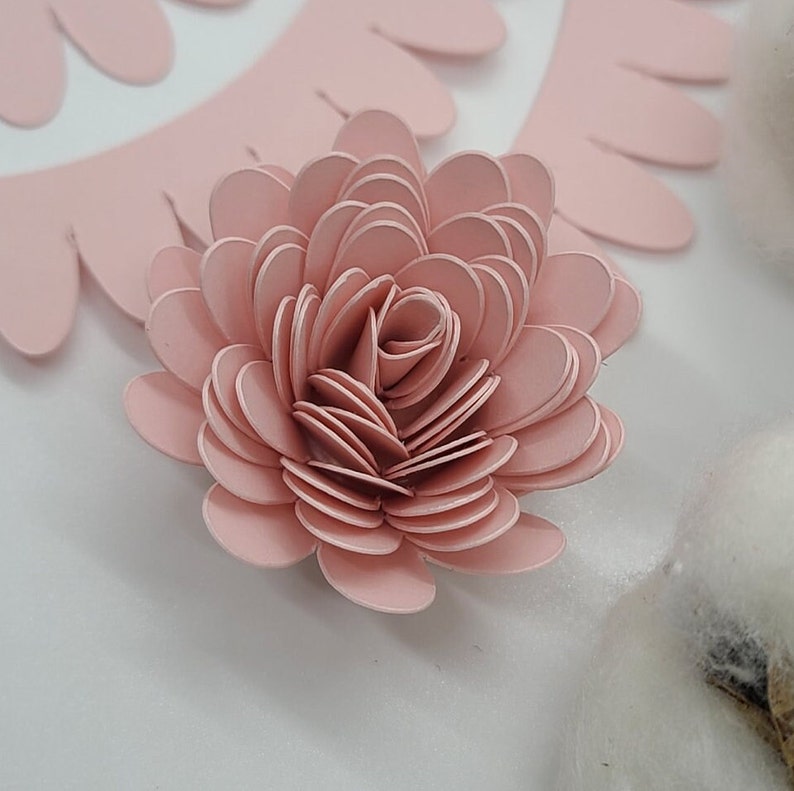 20pcs Pre-cut Paper Flowers Unrolled Paper Flowers Paper - Etsy