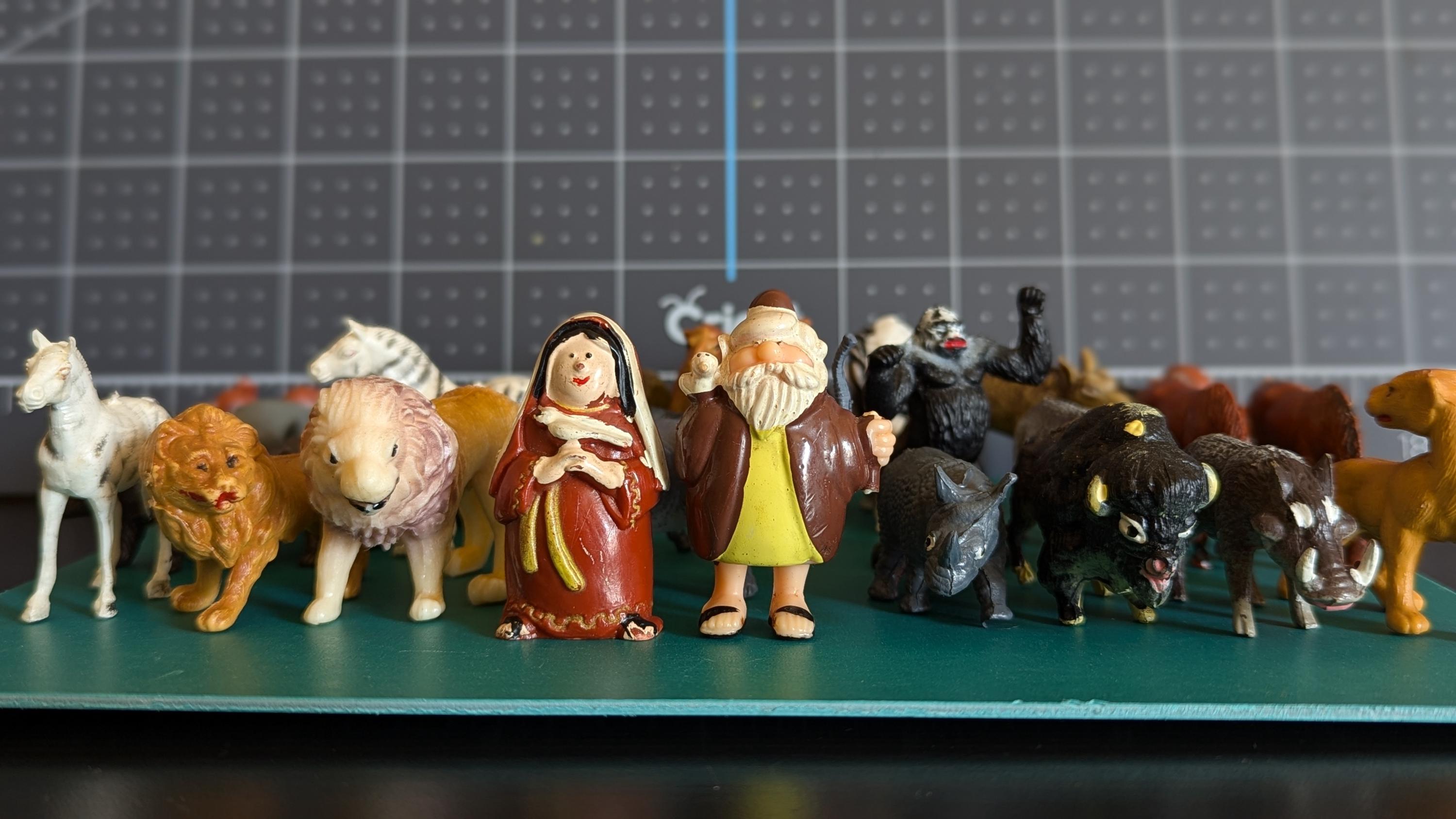 Vintage Figures Noah's Ark by Rae 1972 - Etsy