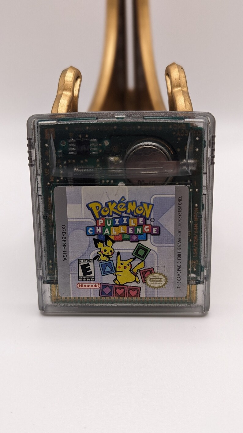 Pokemon Puzzle Challenge Video Game for Nintendo GAME BOY 1999 - Etsy