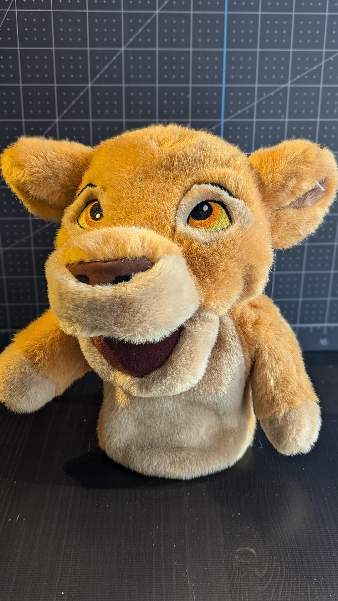 Disney Simba the Lion King Hand Puppet 1998 - Etsy