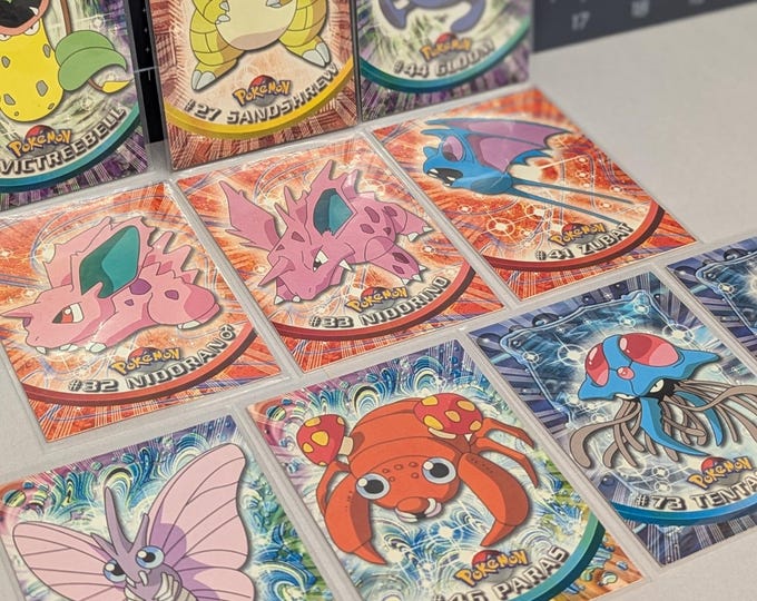 1999 Pokemon Cards TV Animation Edition, Set of 10 - Etsy