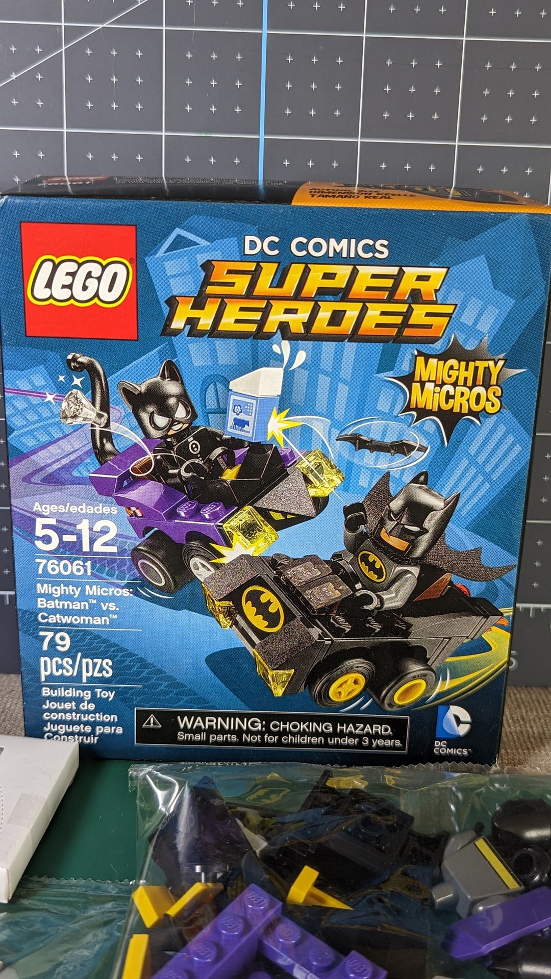 LEGO 76061 DC Comics Mighty Micros: Batman Vs. Catwoman - Etsy