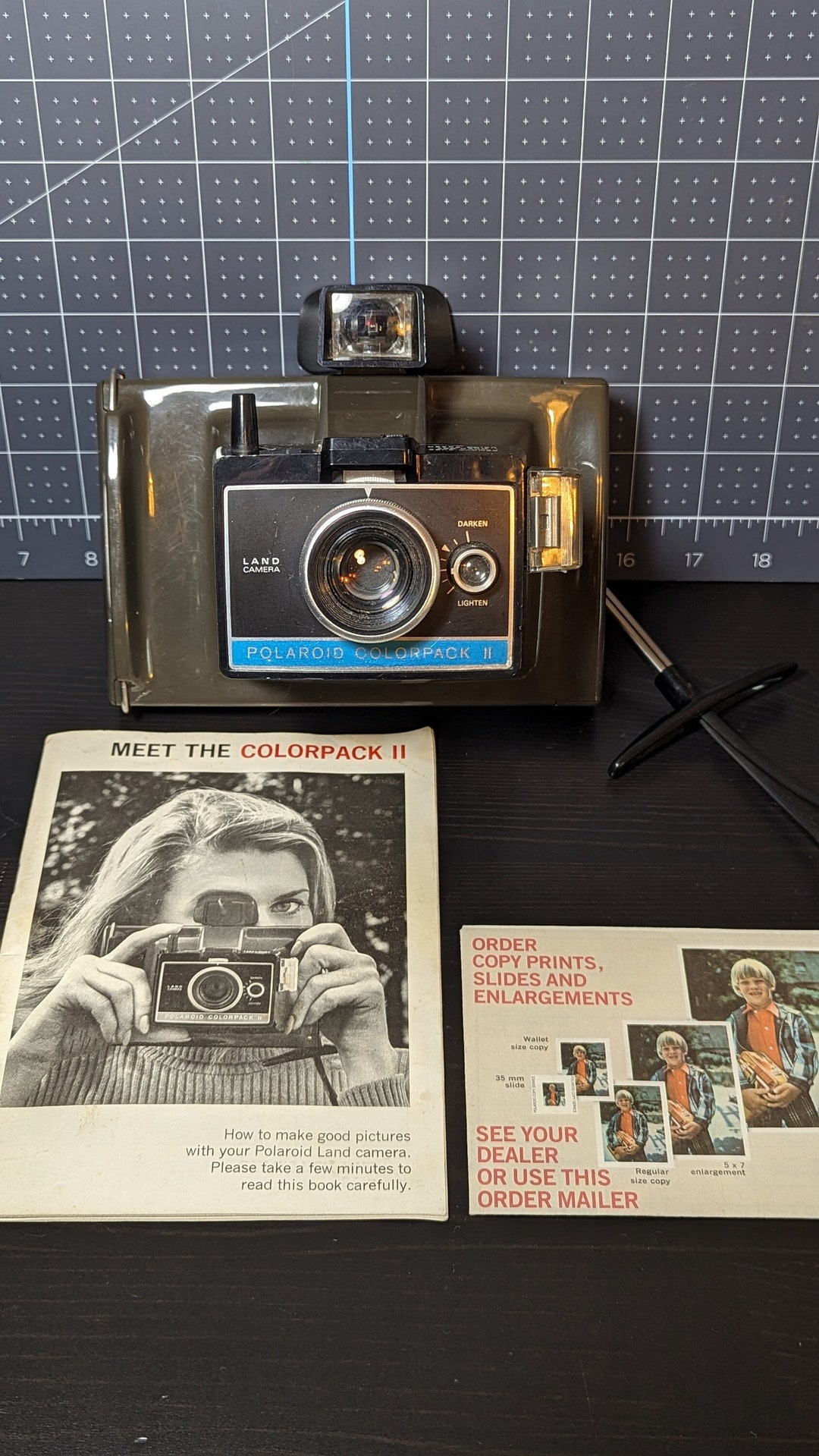Vintage Polaroid Colorpack II Camera (1971) - Etsy