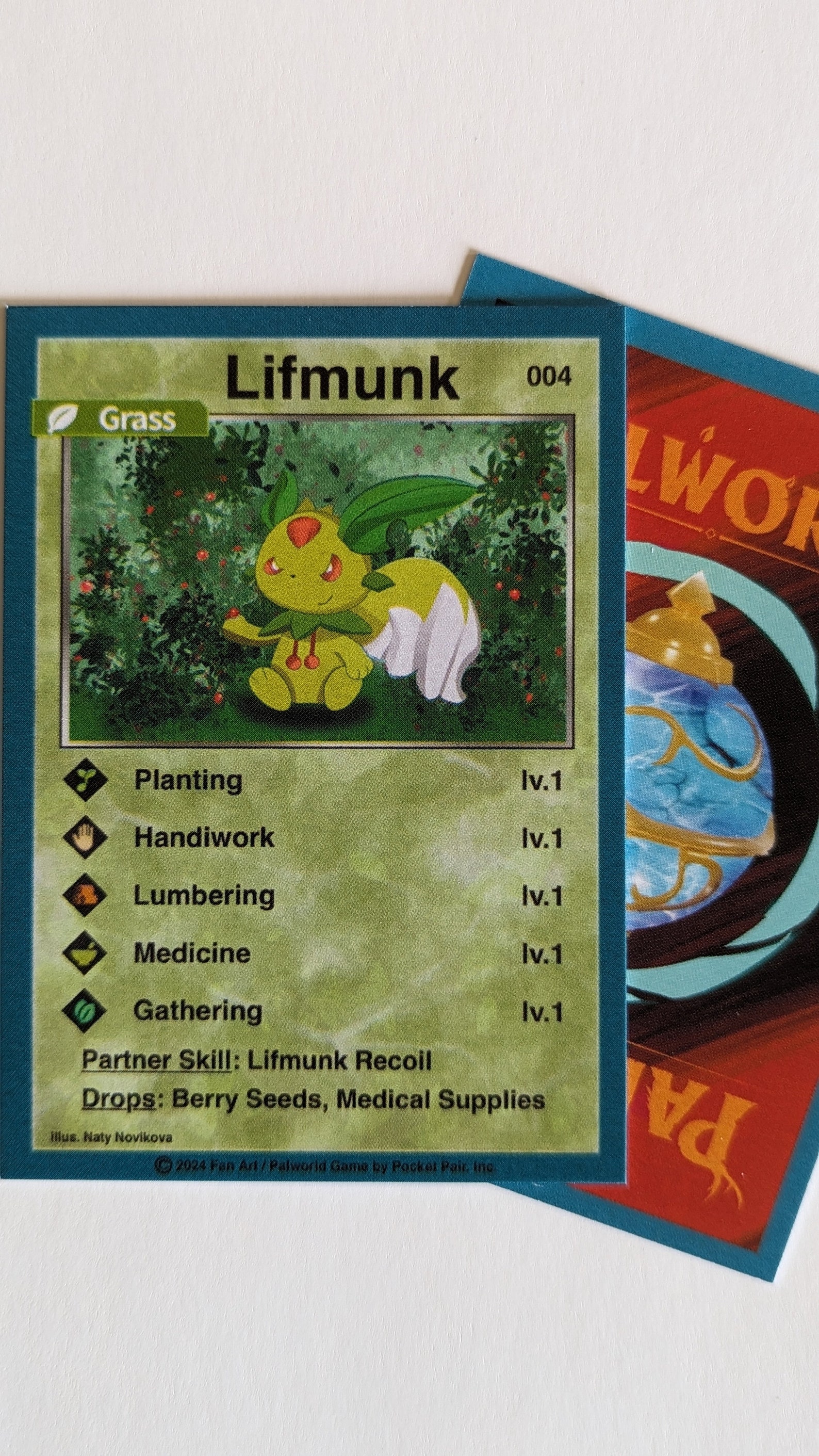 Palworld Trading Cards, Fan Art 6-pack - Etsy