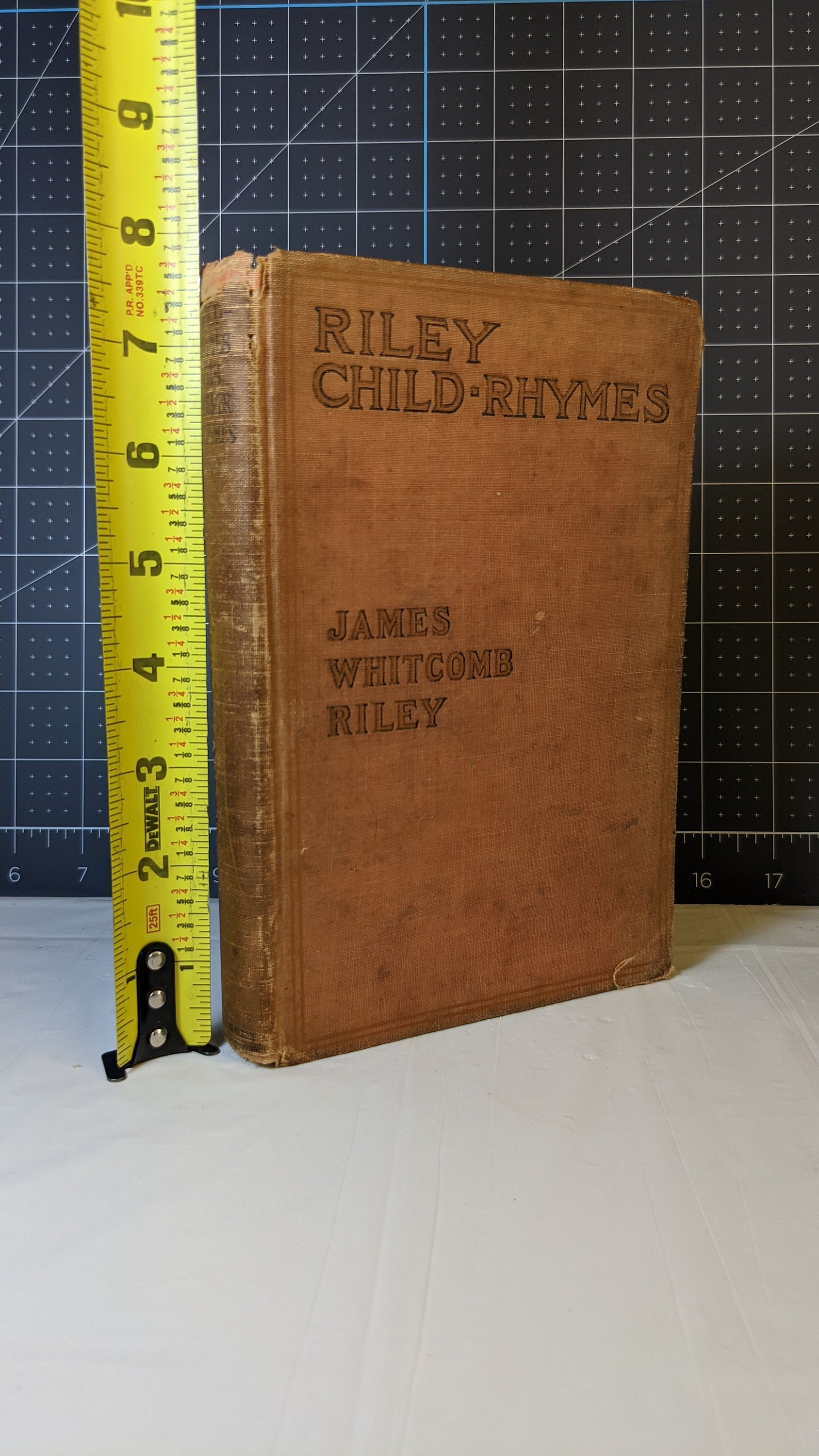Antique Book, Riley Child-rhymes by James Whitcomb Riley 1905 - Etsy