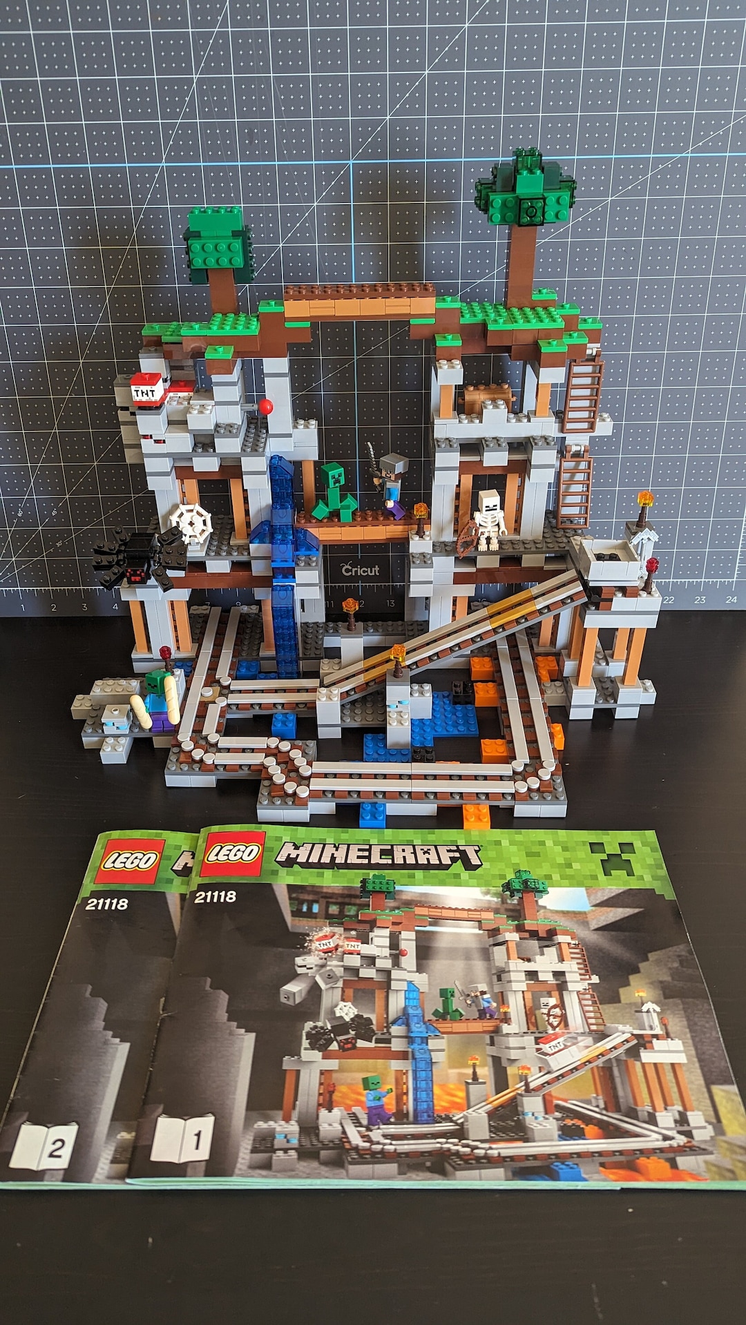 LEGO Minecraft 21118 the Mine 100% COMPLETE - Etsy