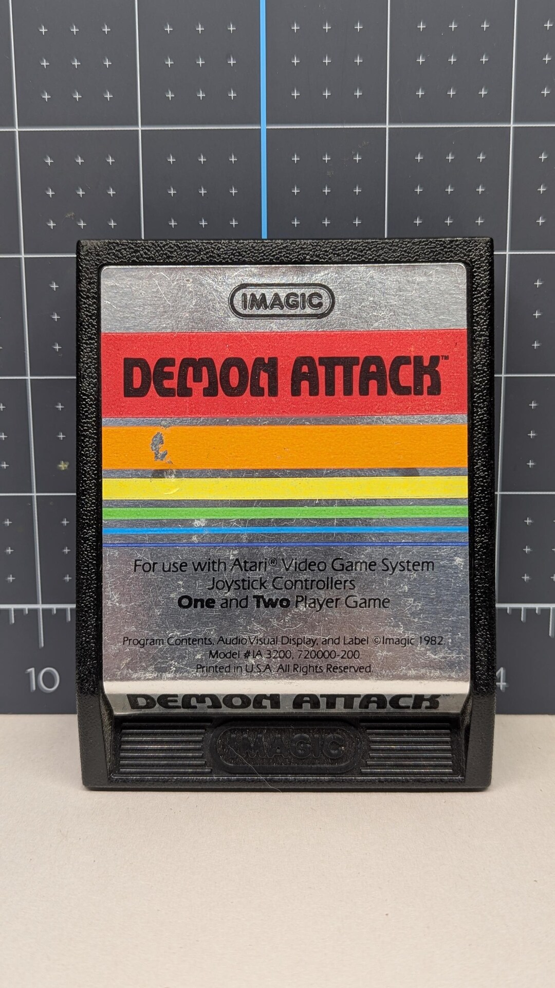 Atari 2600 Demon Attack Video Game Cartridge, Tested (1982) - Etsy