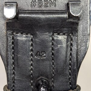 Vintage Bianchi Police/security Leather Duty Belt With Accessories ...