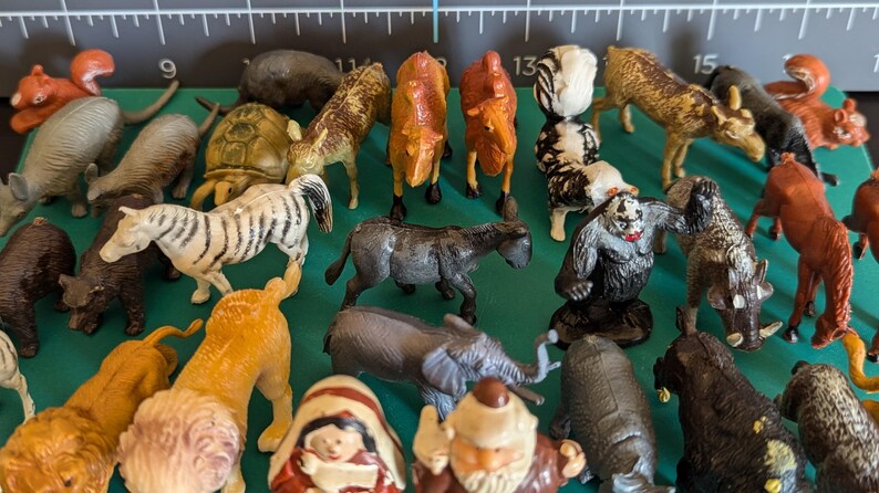 Vintage Figures Noah's Ark by Rae 1972 - Etsy