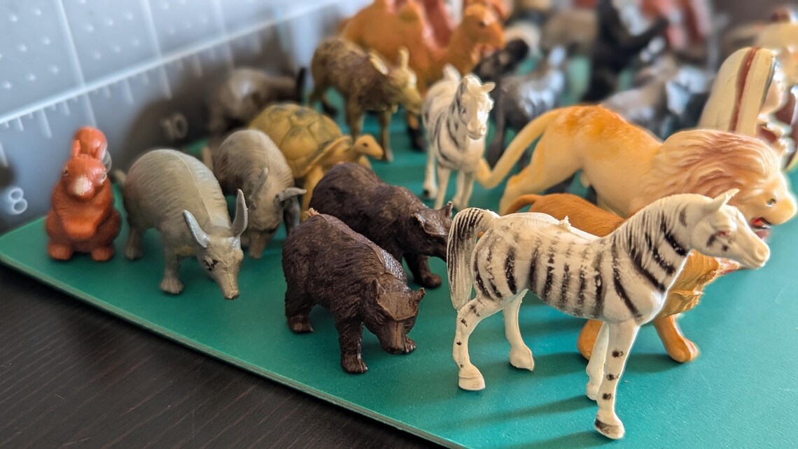 Vintage Figures Noah's Ark by Rae 1972 - Etsy