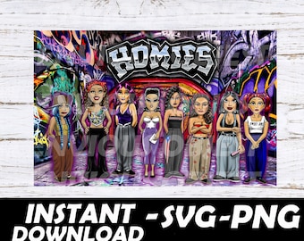 Little Homies Svg | Etsy