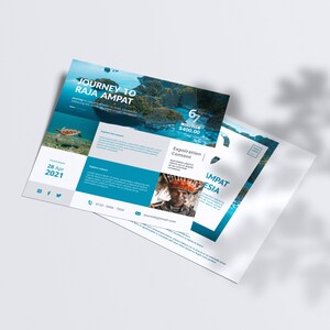 Full Color Flyers 2 Side Printing Custom Printed Advertising Business ...