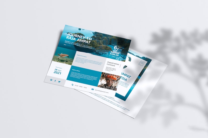 Full Color Flyers 2 Side Printing Custom Printed Advertising - Etsy