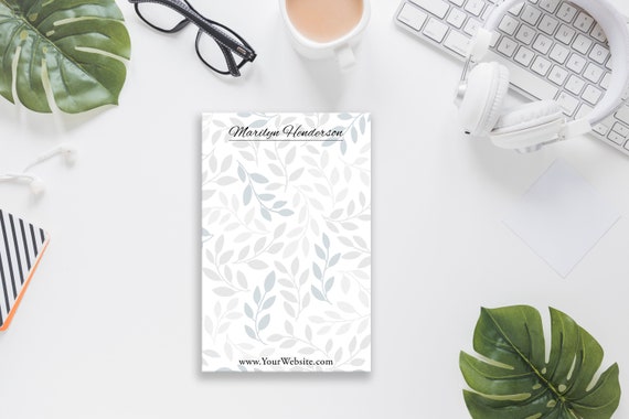 Personalized Script Notepad Attractive and Upscale Notepad | Etsy